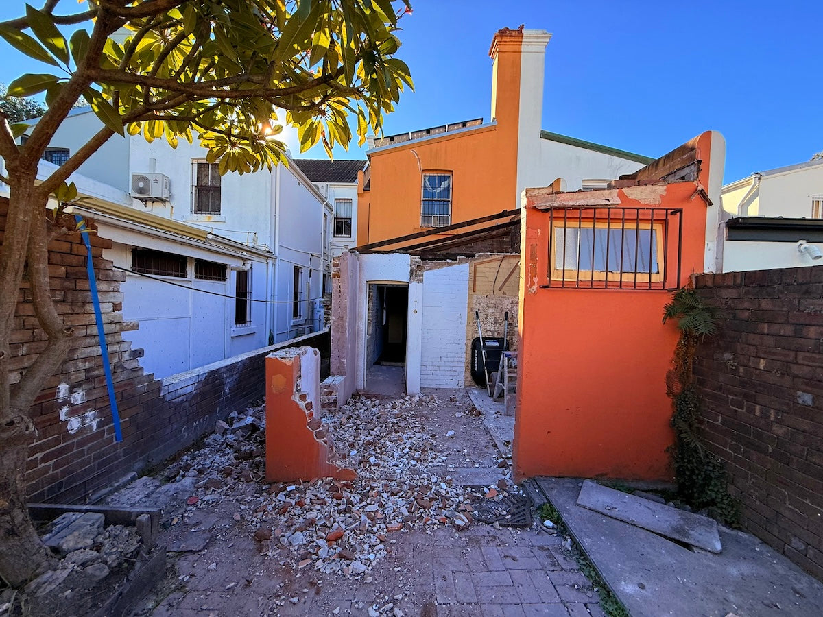 Nothing leaves the site – The Wattle Road
